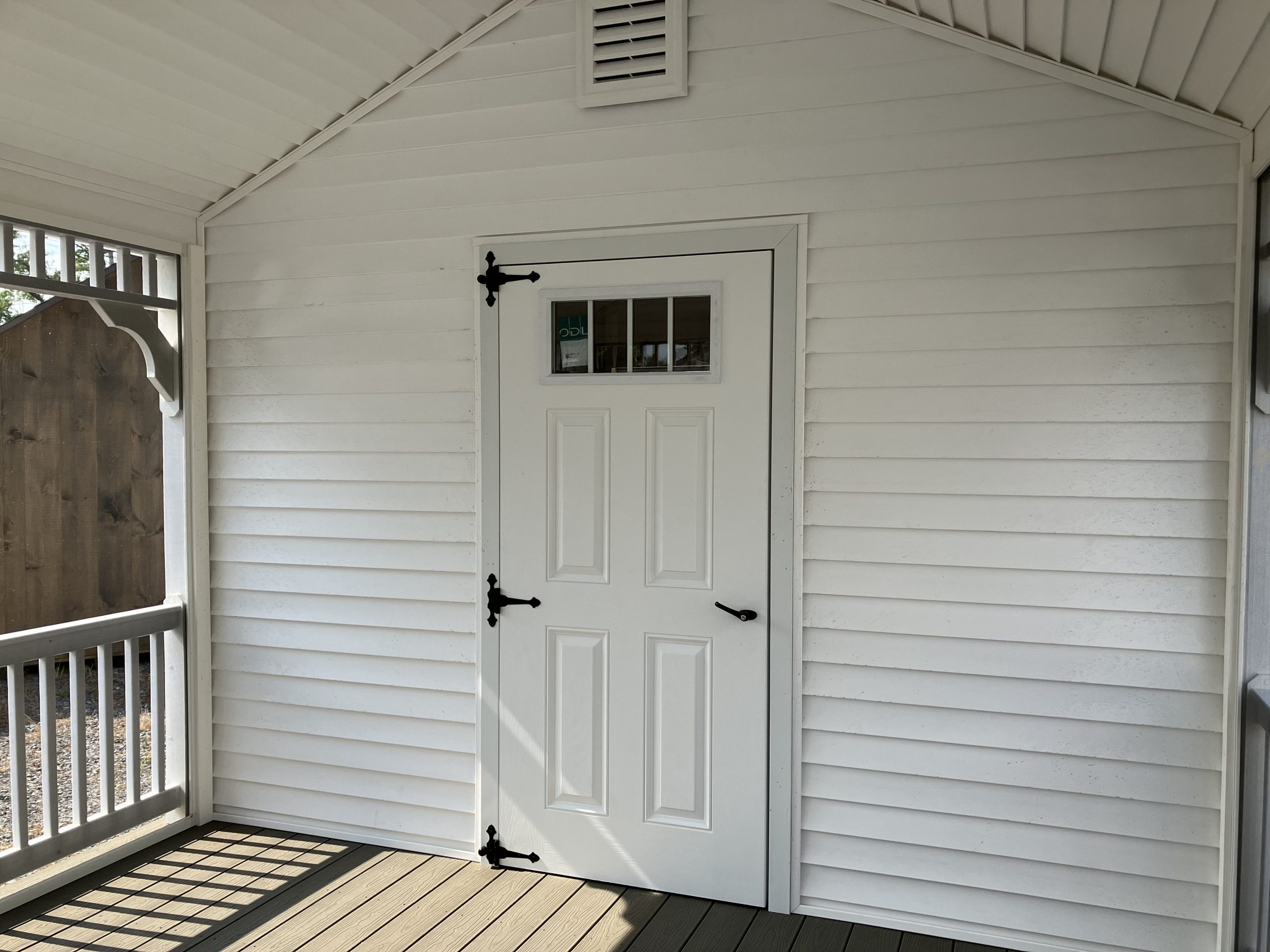 S253 12'x20' Vinyl Pool House | Backyard Sheds Co